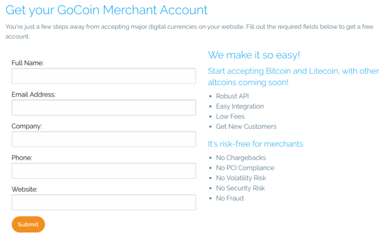 Gocoin ist ein amerikanischer Bitcoin Payment Provider